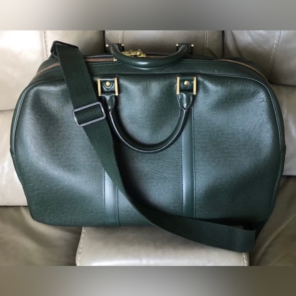 Louis Vuitton | Bags | Louis Vuitton Boston Bag Evergreen Color | Poshmark
